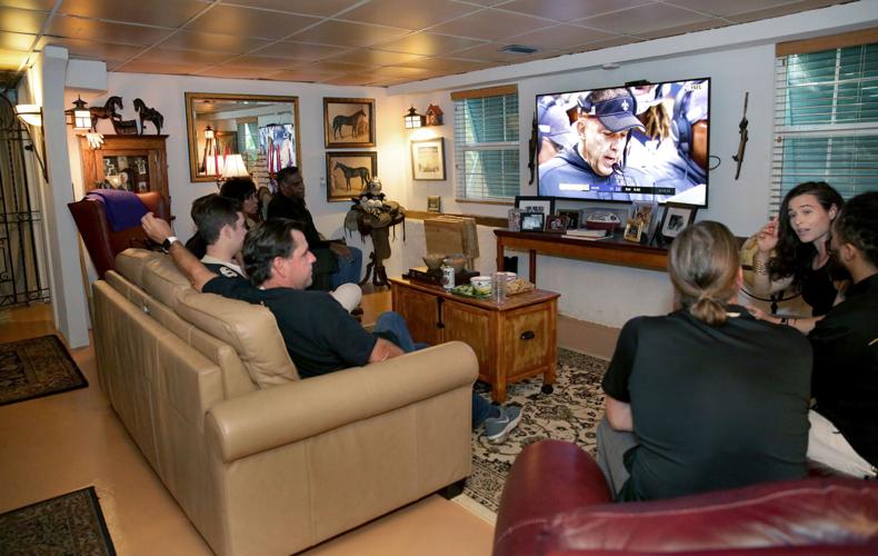 See Superdome announcer Mark Romig’s home: a Saints haven where friends ...