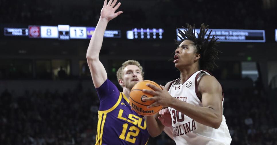 LSU men's basketball gets over hump against South Carolina | LSU | nola.com