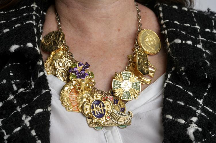 Bring on the Carnival pins, a coveted gift that adorns dresses and ...