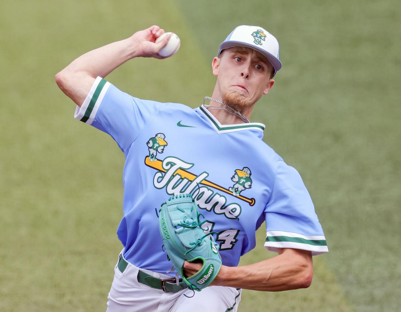 Tulane pitcher Tyler Hoffman goes in 17th round of MLB draft; Ethan Groff not selected | Tulane ...