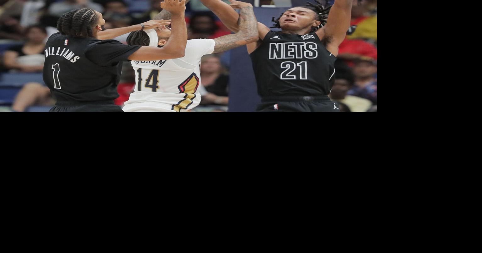 Photos: Pelicans lose five straight in nail bitter against the Nets ...