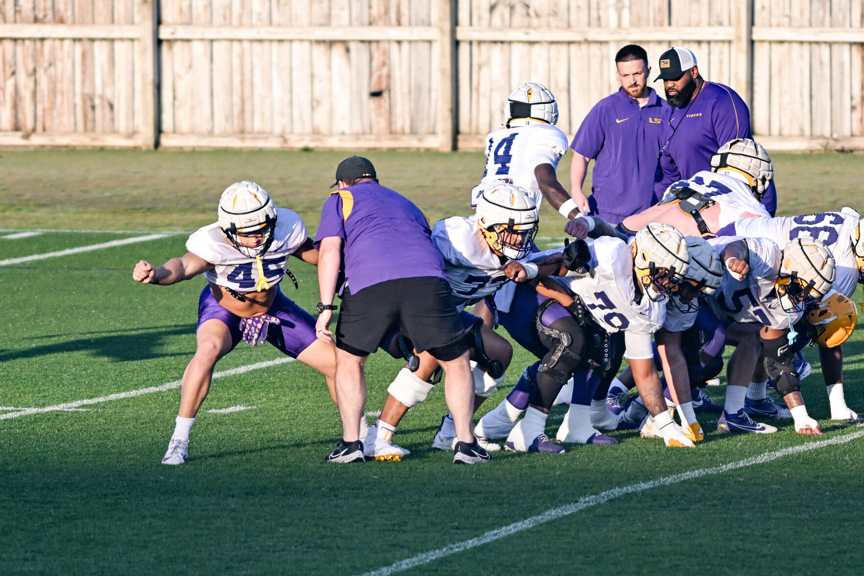 LSU spring football practice shows defensive depth chart | LSU | nola.com