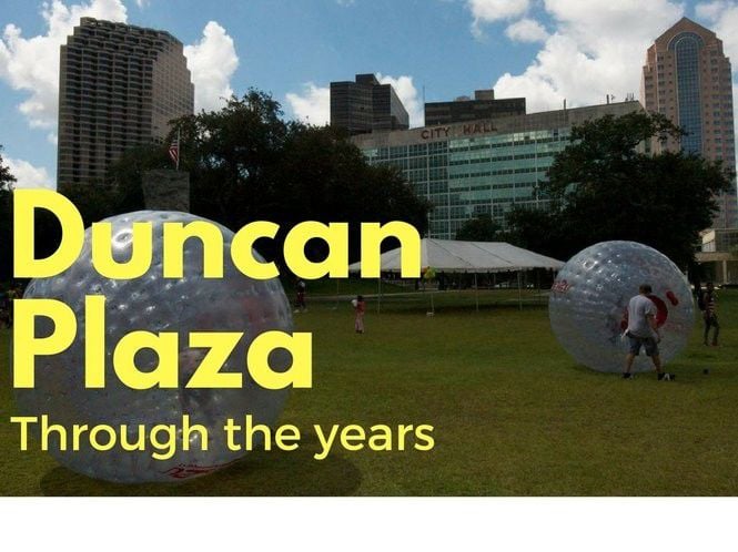 Duncan Plaza history: A giant birdcage and other turning points ...