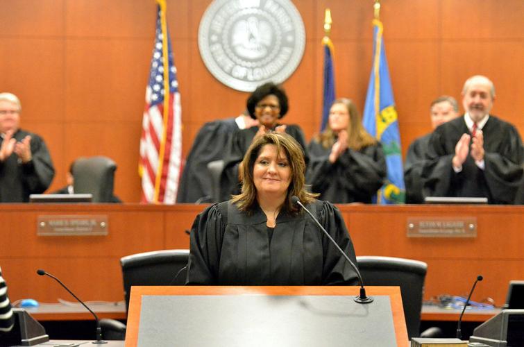 Judge Danyelle Taylor receives judicial robe at Jefferson Parish ...