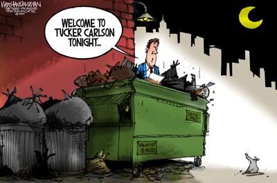 Tucker Carlson out at Fox News | Walt Handelsman | nola.com