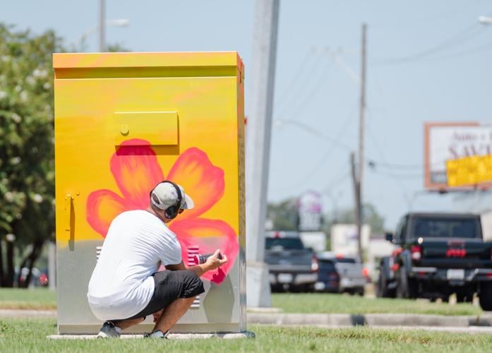 New Orleans artist paints utility boxes for his hometown ...