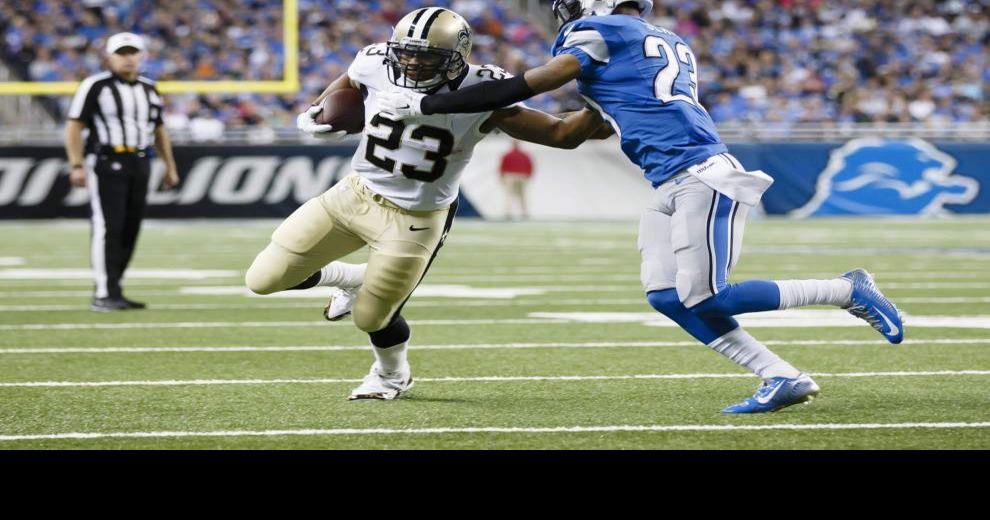 Saints' Khiry Robinson, Pierre Thomas, David Hawthorne and fullback ...