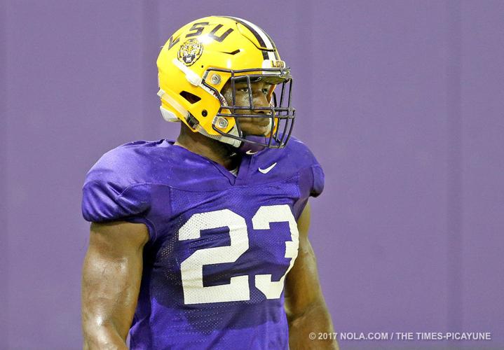Derrius Guice, Will Clapp return to LSU practice; Donnie Alexander ...