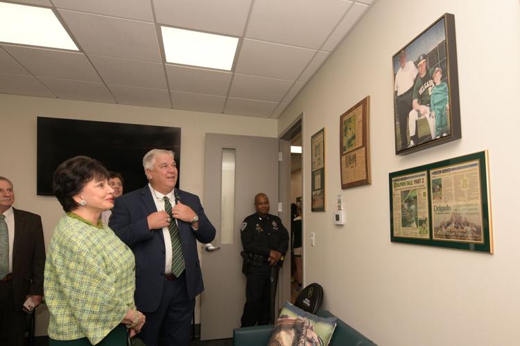 Gayle Benson helps Delgado athletics facility become reality | Colleges ...