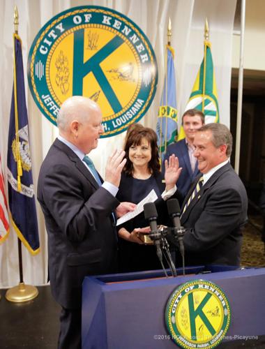 Ben Zahn, new mayor of Kenner, takes the oath of office | Archive ...