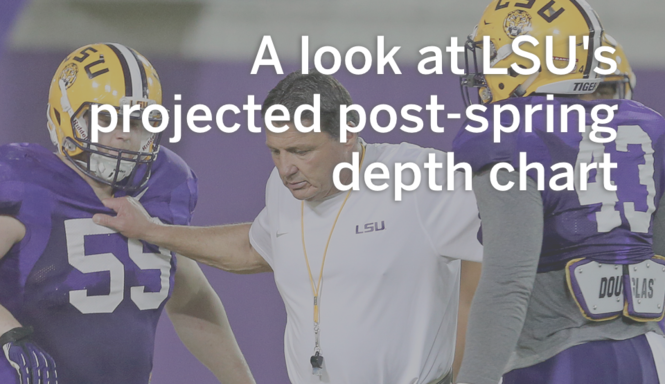 A look at LSU's projected post-spring depth chart | Sports | nola.com