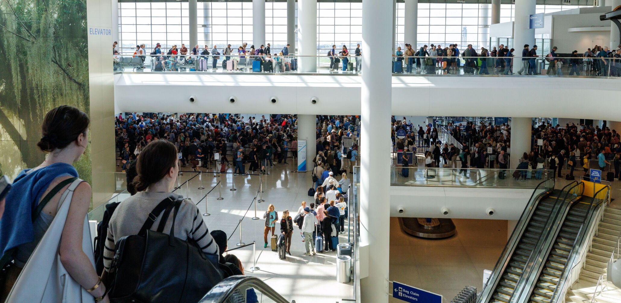 TSA delays at MSY lasting hours, causing many to miss flights | News ...