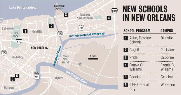 Six school buildings herald new era in New Orleans | Education | nola.com