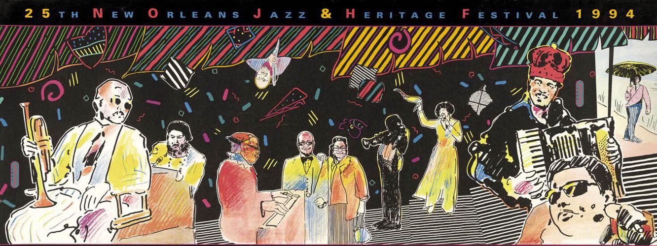 See all the New Orleans Jazz Fest posters from 1970 to 2023 | Arts ...