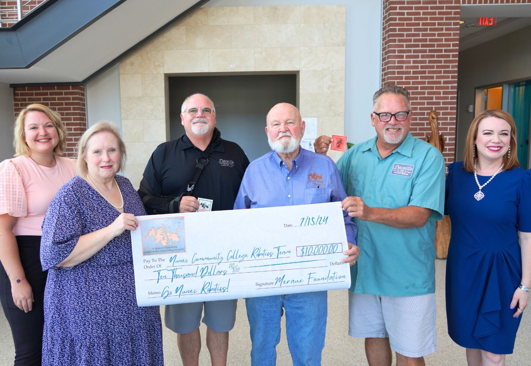 Nunez robotics teams get $10K from Meraux Foundation | Crescent City ...