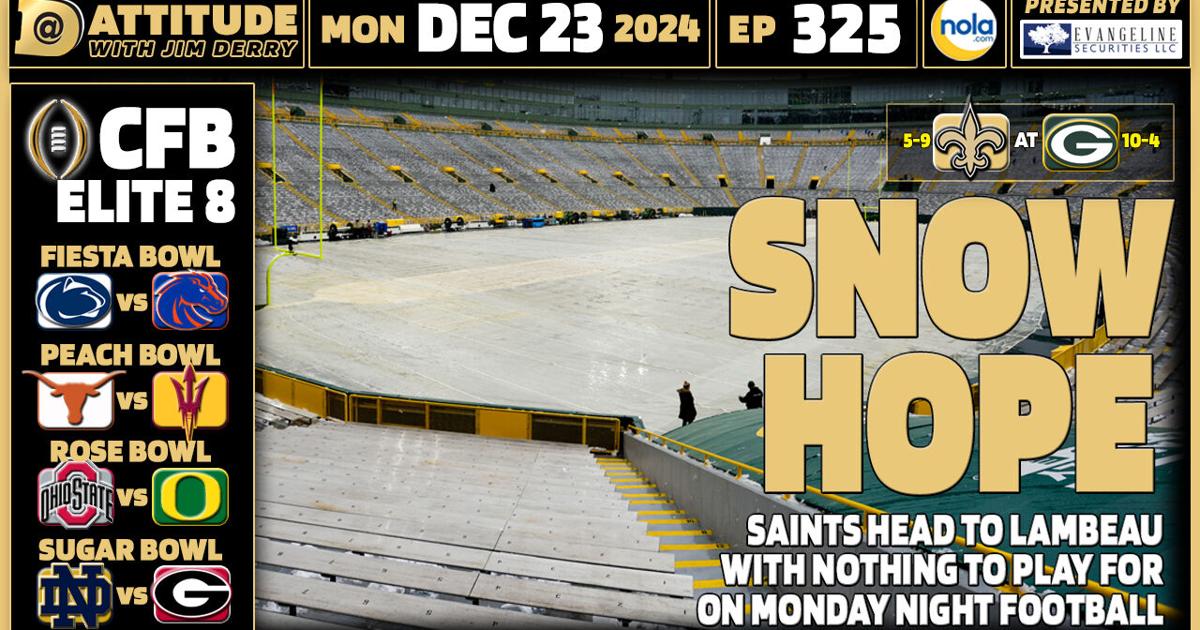Saints-Packers preview, CFB playoffs: Dattitude Podcast | Sports ... Saints-Packers preview, CFB playoffs: Dattitude Podcast | Sports ...