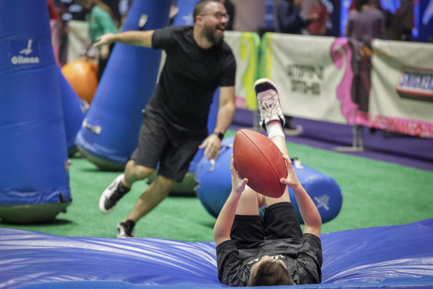The Super Bowl Experience is true to its name, an immersive experience ...