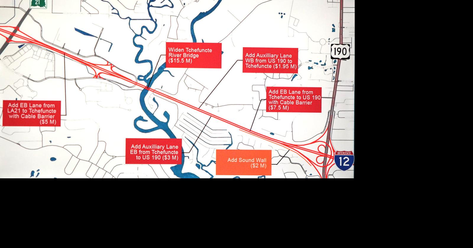 DOTD schedules open house to discuss Interstate 12 widening project ...