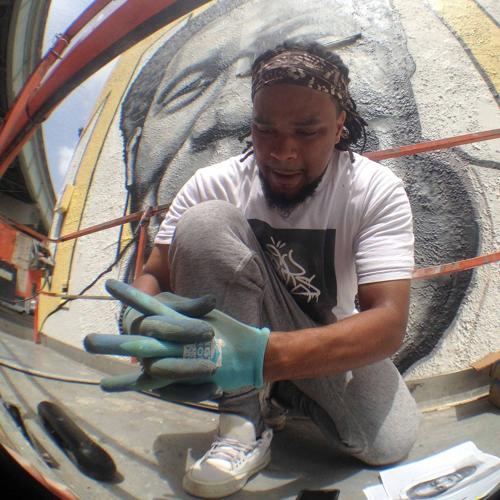Artist Brandan Odums paints mural of prisoner Albert Woodfox | Arts ...