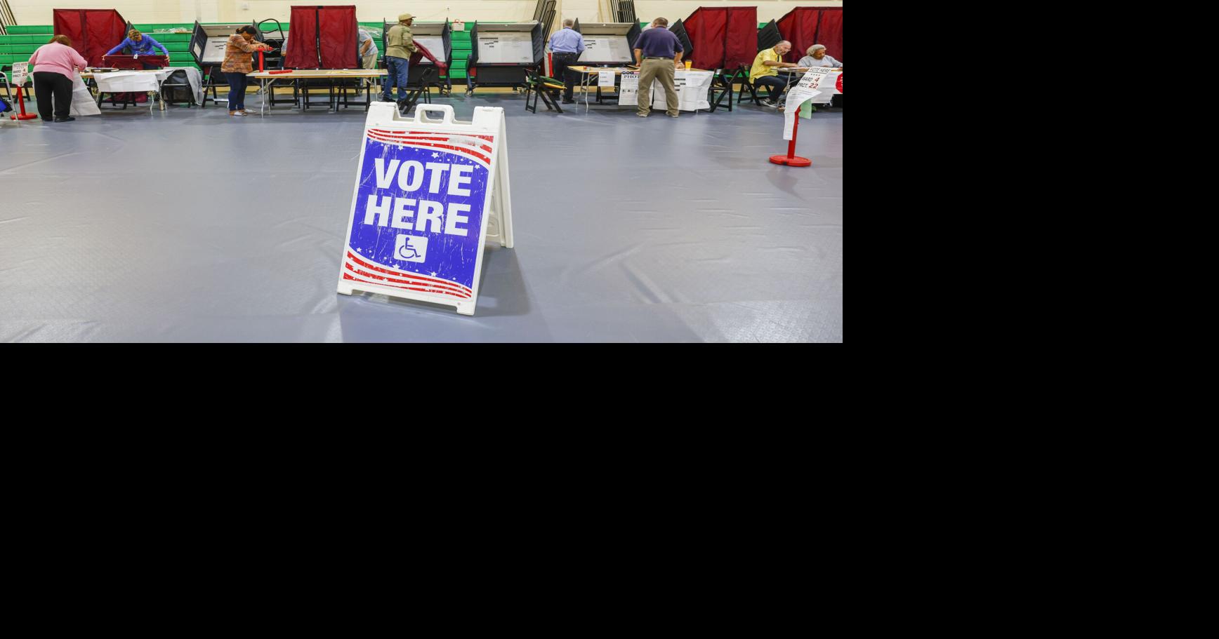 Voters take to the voting booths on Saturday in New Orleans | Photos ...