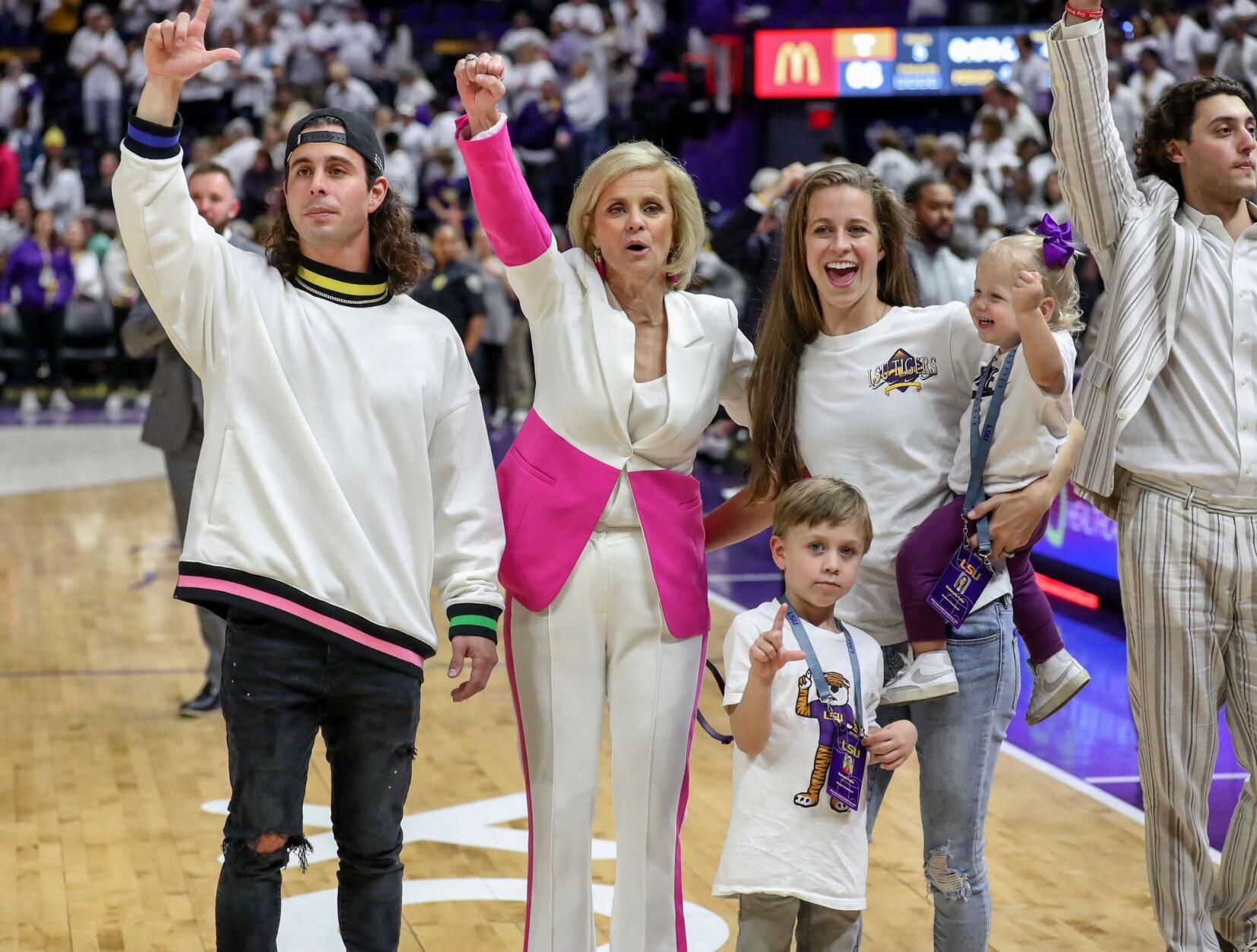LSU coach Kim Mulkey's children reflect, defend their mom ...