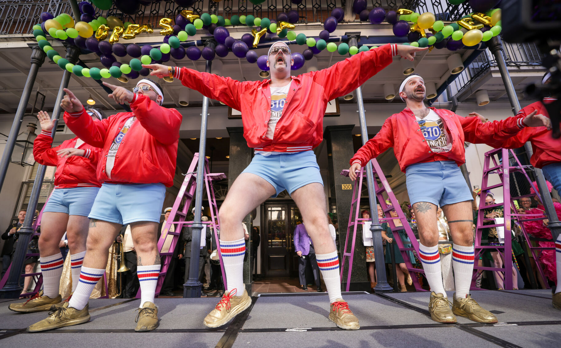See Greasing of the Poles Mardi Gras event in New Orleans | Mardi Gras ...
