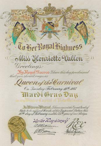 reign certificates