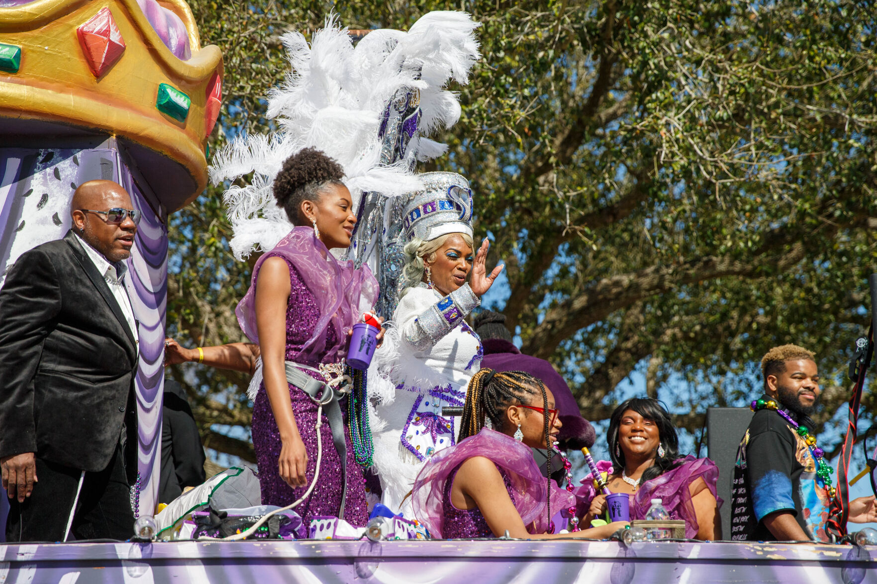 PHOTOS from the Krewe of Nefertiti rolling in New Orleans East ...