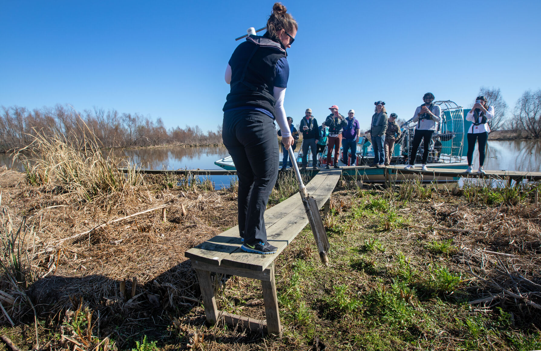 In marsh's muck, Louisiana’s past and future collide | Environment ...