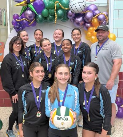 A local volleyball team claimed the AAU Bayou Region Championship | St ...