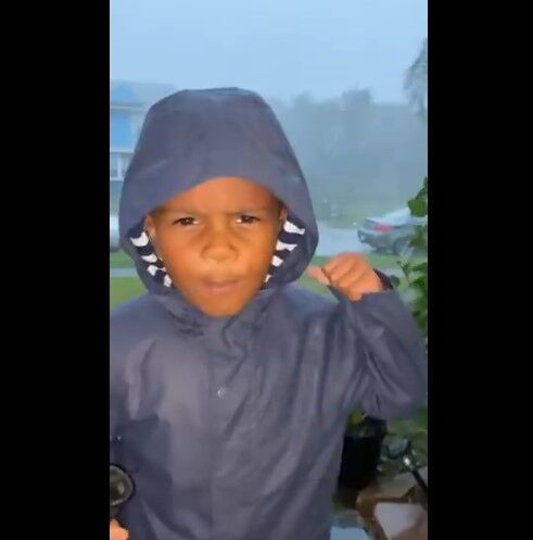 Watch: Younger and cuter than Jim Cantore, kid weatherman covers ...