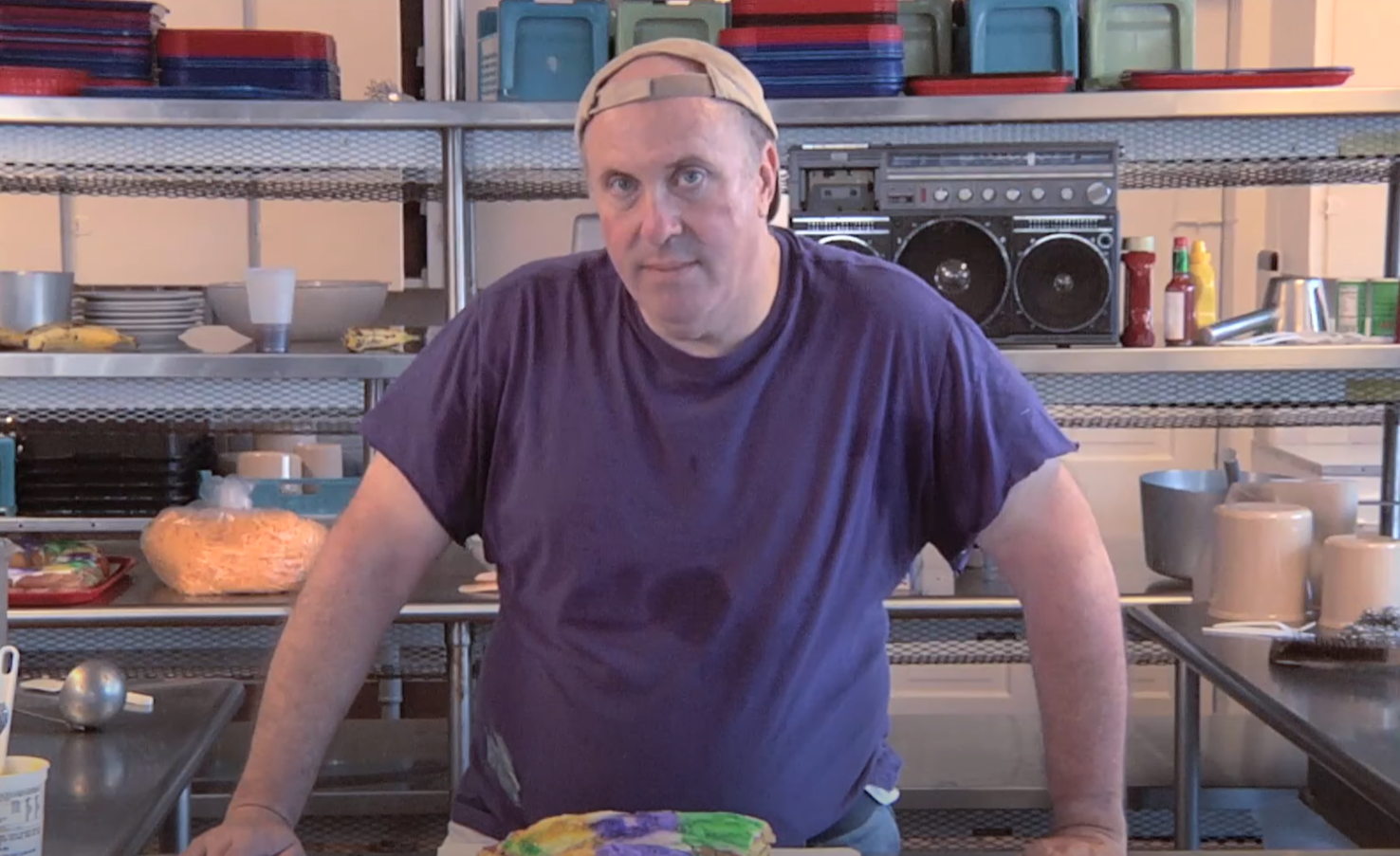 Lawrence Beron, mastermind behind the Larry Ragusa king cake ...