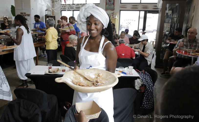 Sold-out dinner explores former slaves' impact on Southern cooking ...