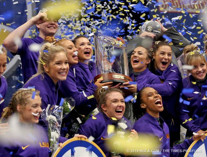 See the photos as LSU's Sarah Finnegan scores perfect 10 at SEC ...