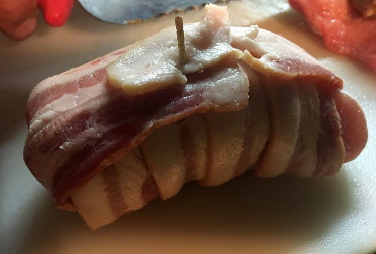 'Cajun football' recipe: Boudin-filled pork, wrapped in bacon | Where ...