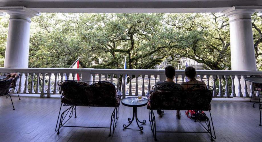 View from the gallery: Columns Hotel owners look back at 100 years on ...