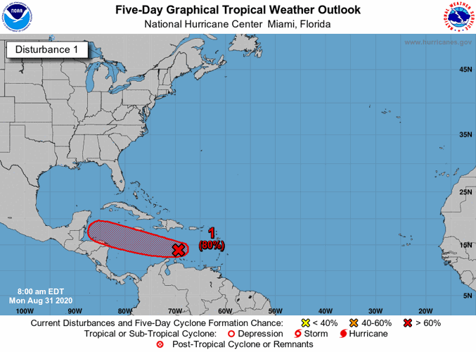 Hurricane Center tracking 4 disturbances in Atlantic, Caribbean: What ...