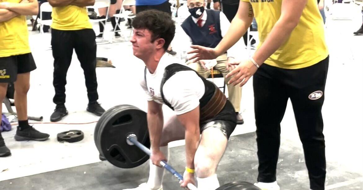 Once populated by football players, powerlifting success comes with ...
