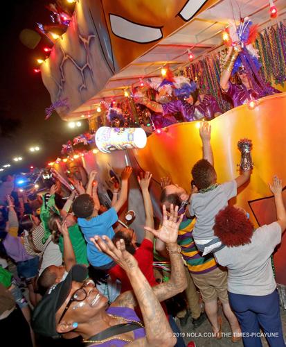 The Krewe of Cleopatra rolls down the Uptown route: photos ...