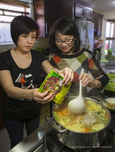 beautiful girl cooking how to cook fish soup in vietnam