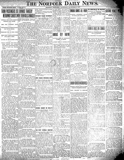 Events of day in 1907 were unlike previous crimes | Feature ...