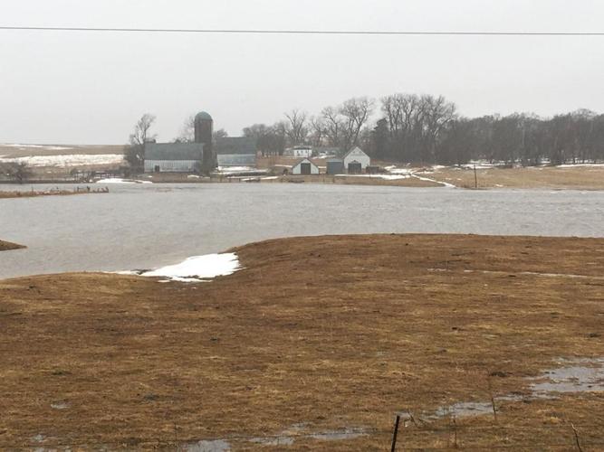 Flooding on Highway 81 between Norfolk and Jerry's Hilltop ...