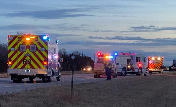 One person airlifted to hospital following crash south of Norfolk ...