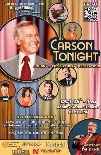‘Carson Tonight’ celebrates Johnny Carson’s 99th birthday | News ...