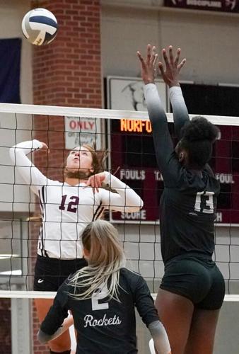 Norfolk High volleyball team responds to adversity in win | Sports ...