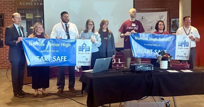 Norfolk schools earn Heart Safe designation | News | norfolkdailynews.com