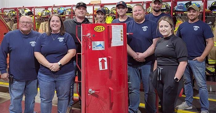 Area fire departments receive donations from Summit Contracting | News ...