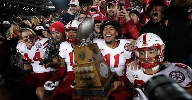 Thompson's three TD passes lead Nebraska over Iowa 24-17 | Feature ...