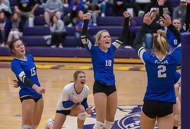 VOLLEYBALL - Pierce vs Battle Creek | Photo Gallery Sports ...