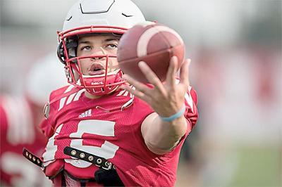 Freshman Hunt matures while playing with first-team offense | Husker ...